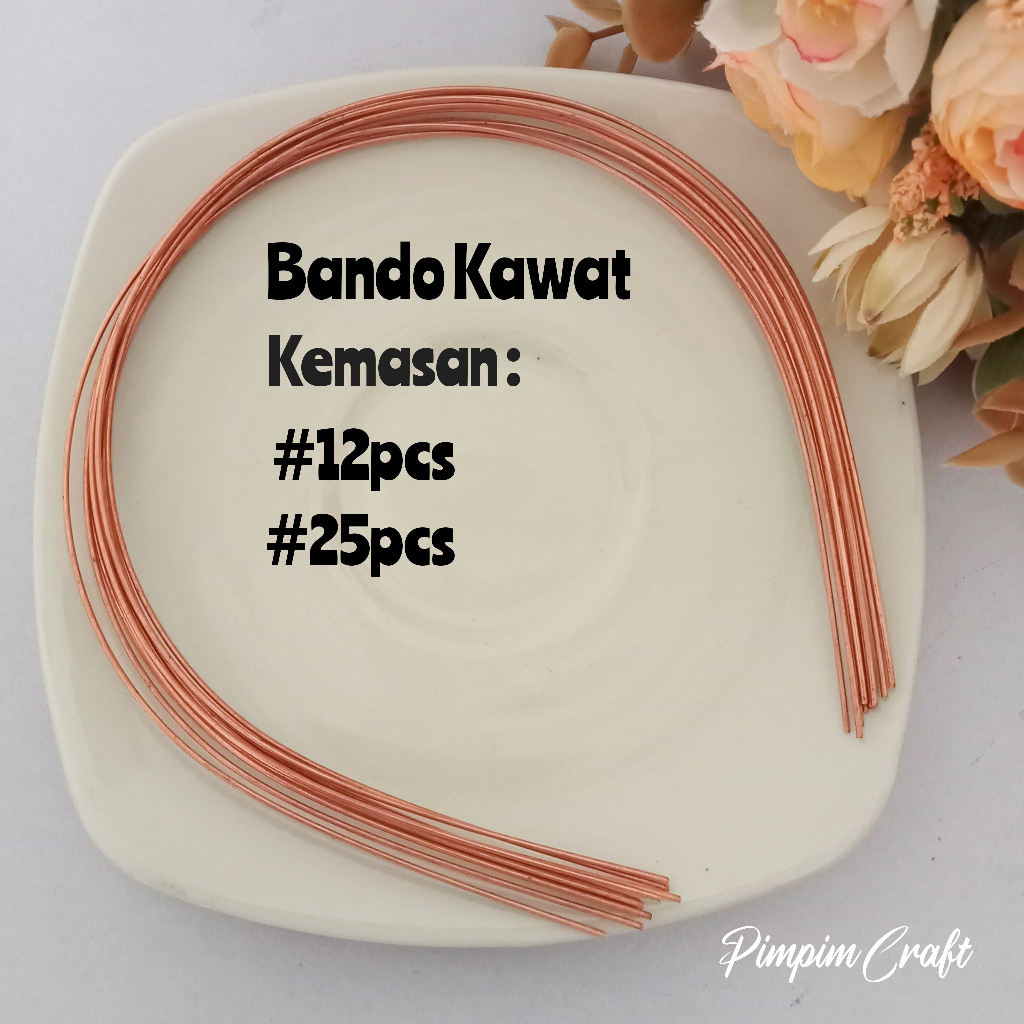 Jual Bahan Bando Kawat Tembaga 12pcs Dan 25pcs | Shopee Indonesia