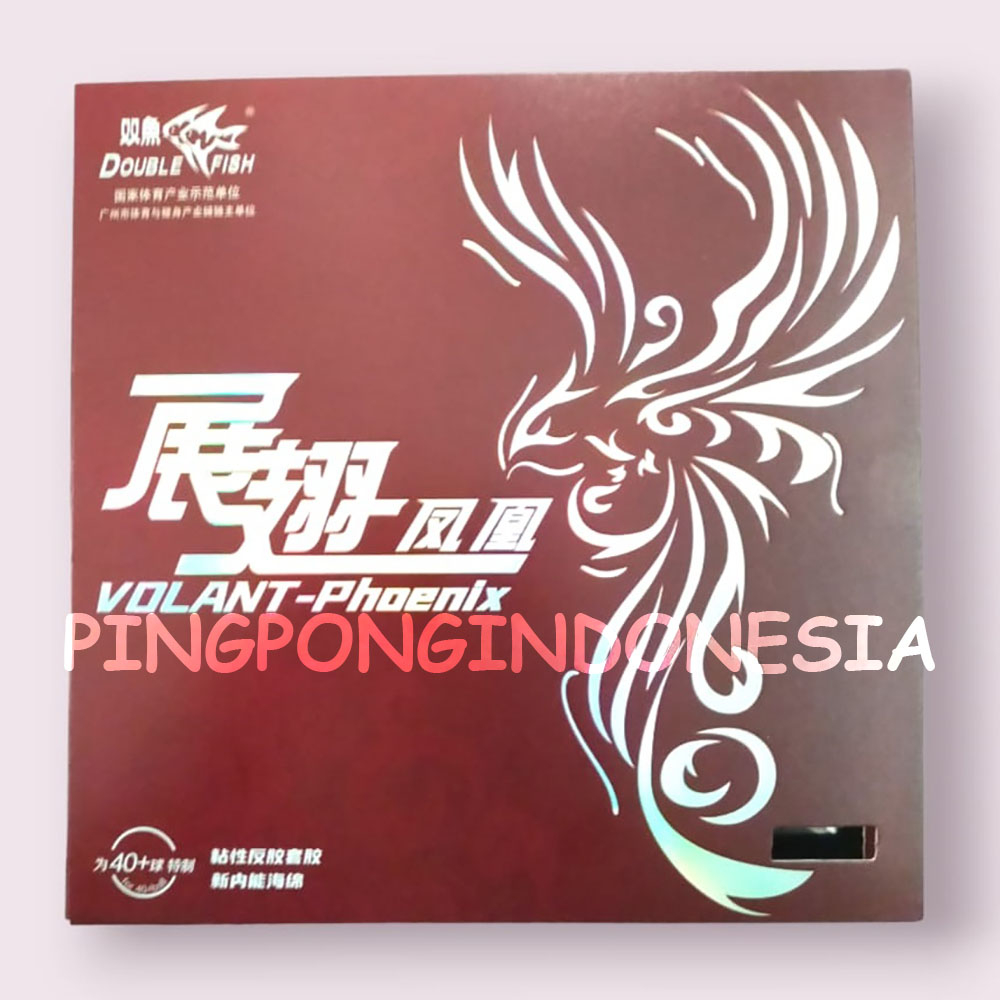 Jual Double Fish Volant Phoenix - Rubber Karet Pingpong Tenis Meja Bat ...