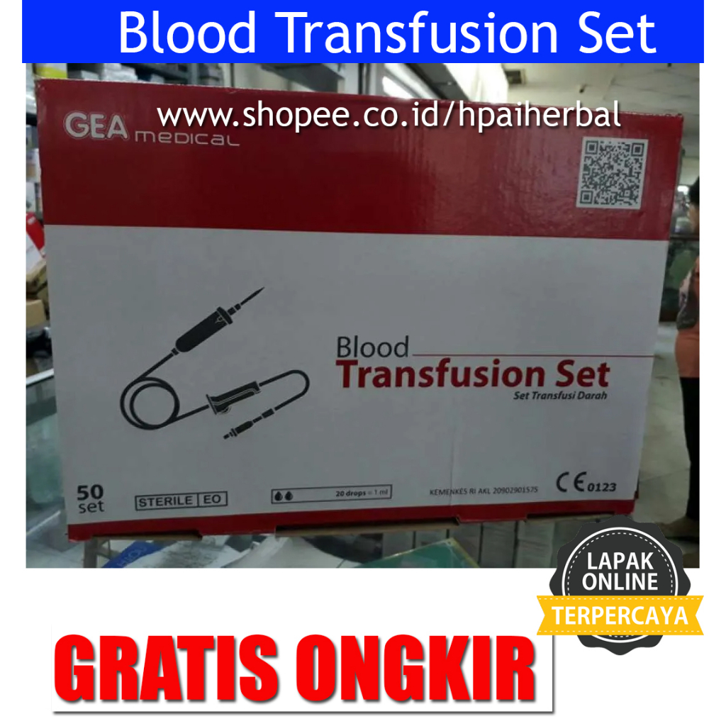 Jual Blood transfusion set GEA Harga satuan | Shopee Indonesia
