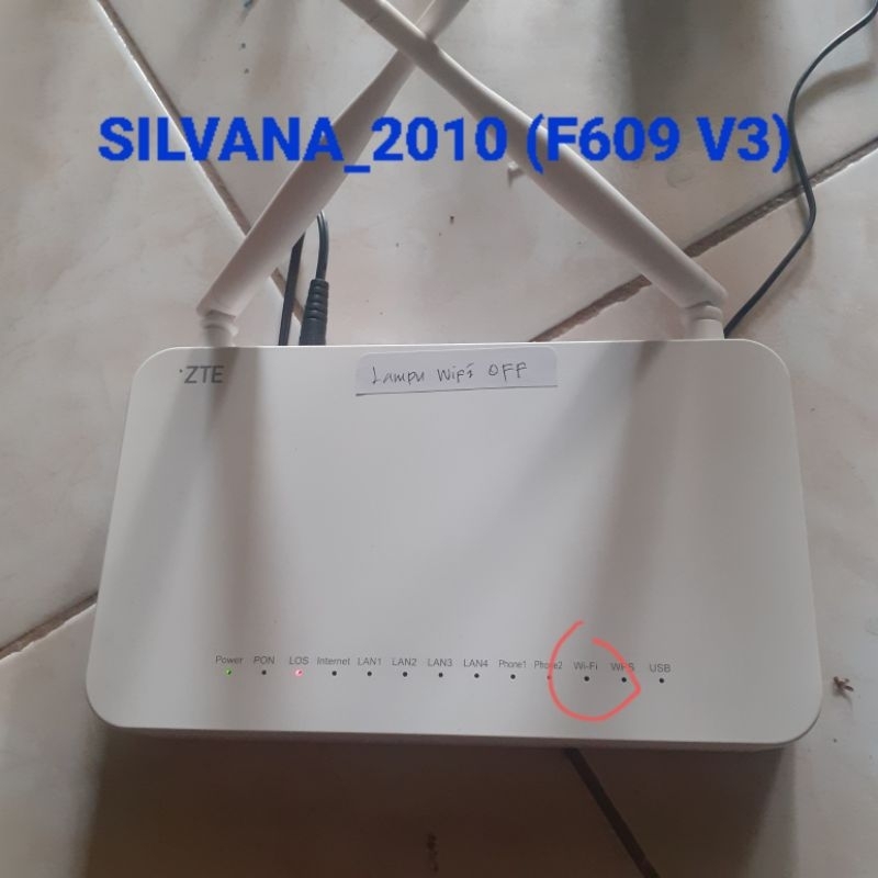 Jual ROUTER ZTE F609-V1, V2, V3 dan F670L | Shopee Indonesia
