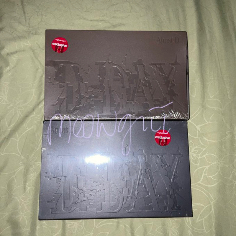 Jual d-day suga agust d target photocard exclusive FULLSET SEALED ...