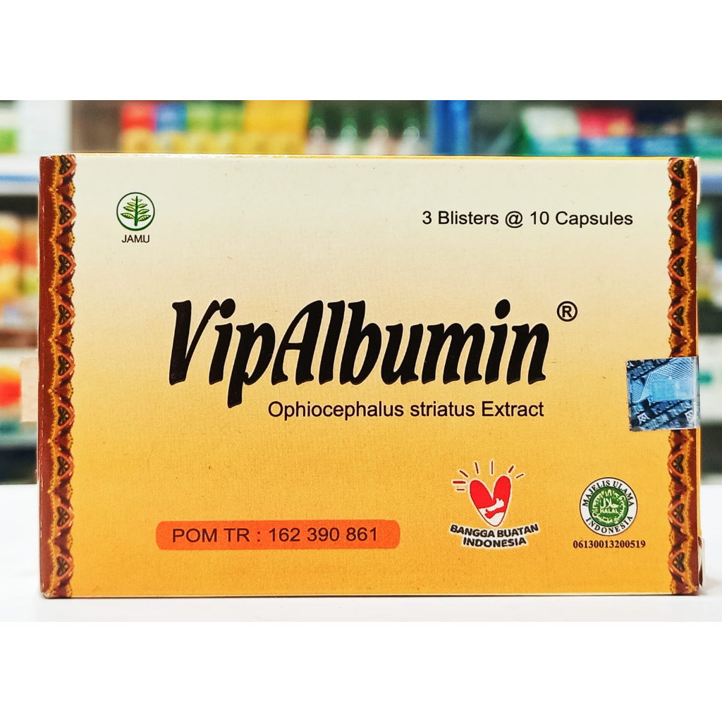 Jual VIPALBUMIN 𝟏 𝐊𝐎𝐓𝐀𝐊 𝐈𝐒𝐈 𝟑𝟎 𝐊𝐀𝐏𝐒𝐔𝐋 - Suplemen Kesehatan Ekstrak Ikan ...