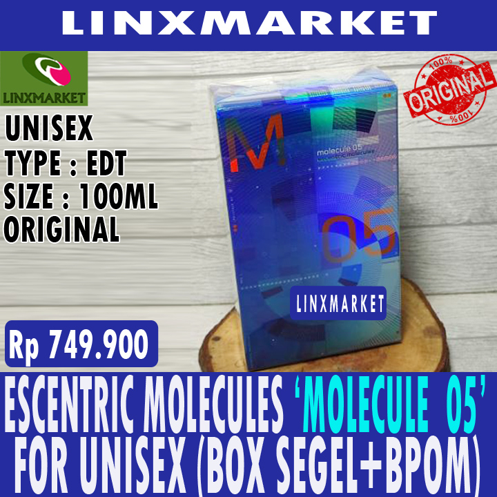 Jual ESCENTRIC MOLECULES " MOLECULE 05 " FOR UNISEX 100ML (BOX SEGEL ...