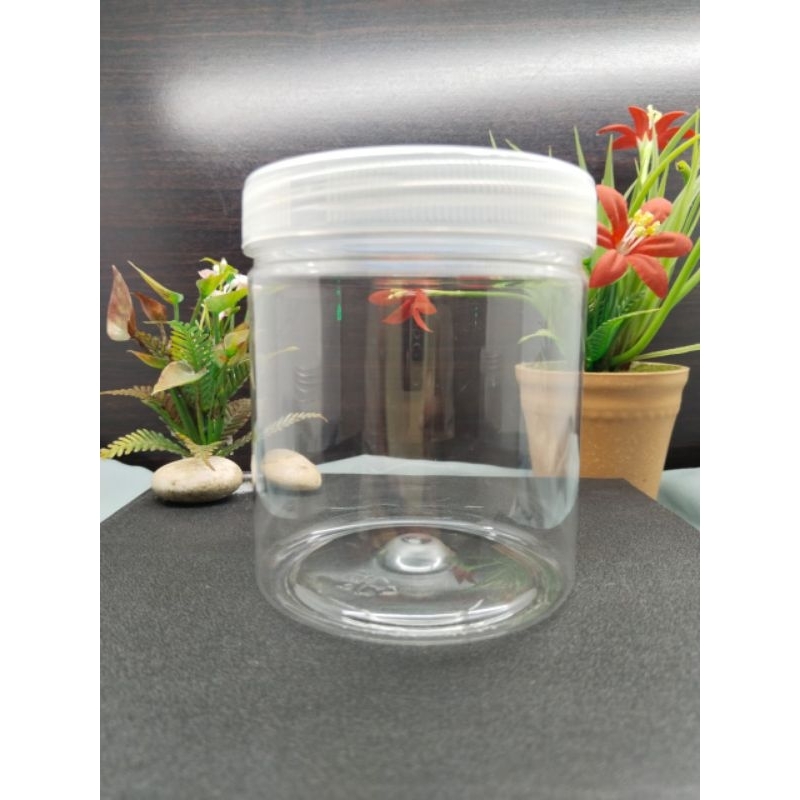 Jual Toples 500ml / Toples kue nastar / jar plastik Pet / Toples Tabung ...