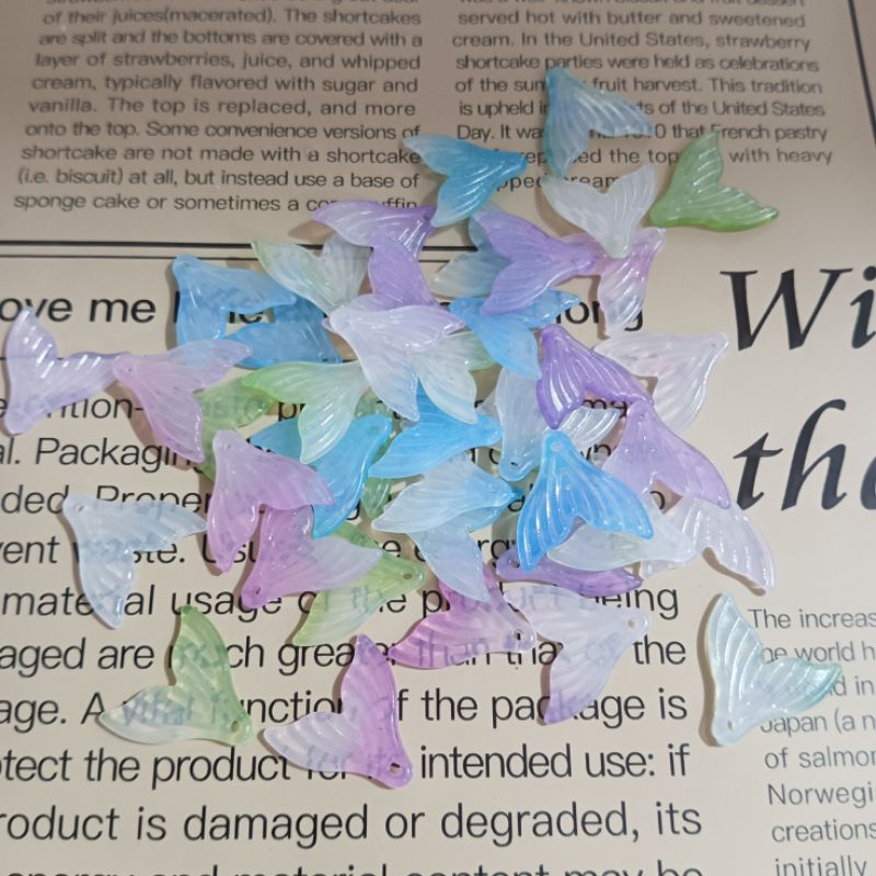 Jual Manik Ekor Mermaid Mix Random (10gram) | Shopee Indonesia