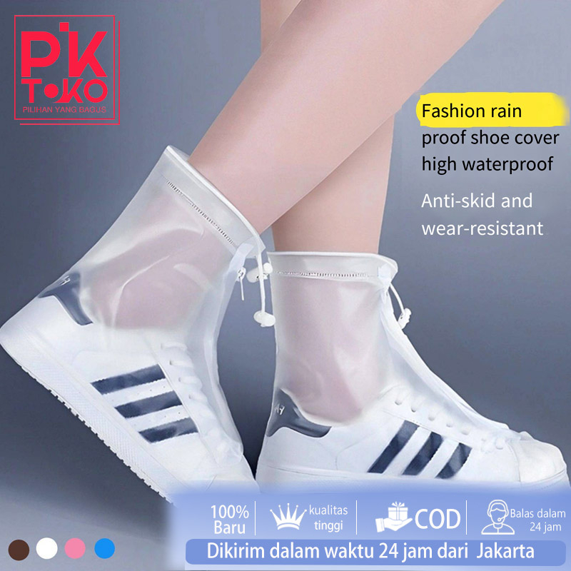 Jual Penutup Sepatu Tahan Air Penutup Sepatu Tahan Hujan Transparan ...