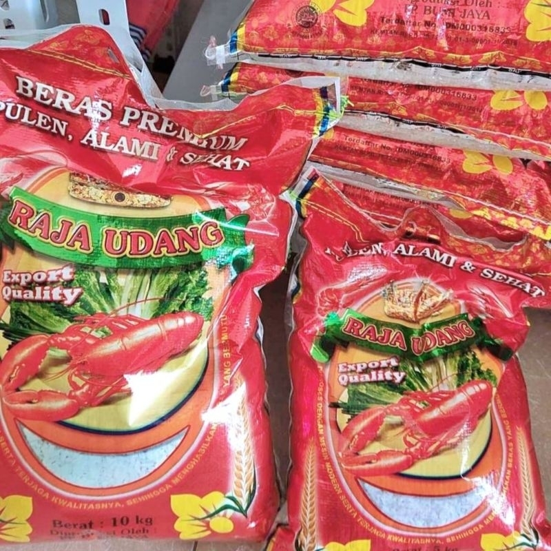 Jual BERAS PREMIUM RAJA UDANG 5 KG DAN 10 KG | Shopee Indonesia