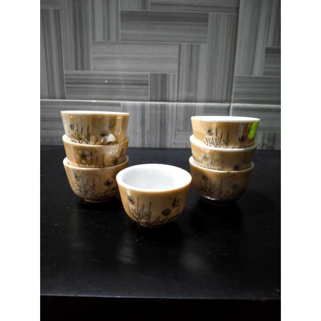 Jual Cucing Keramik Coklat Kuno Jadul Antik | Shopee Indonesia