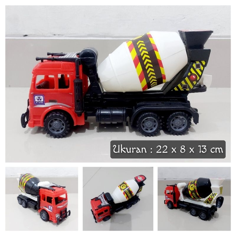 Jual Mainan Mobil Truk Derek - Mobilan Miniatur Truck Towing Tarik Anak ...