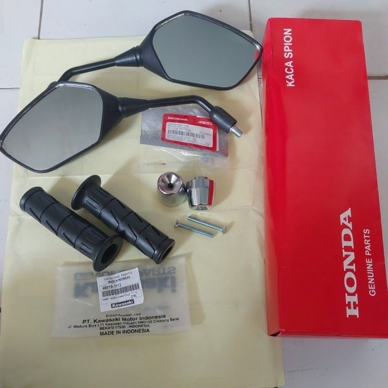 Jual Spion Pcx ,jalu Pcx dan Handgrip Kaze All Original | Shopee Indonesia