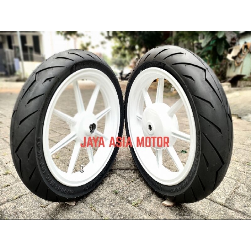 Jual VELG RACING ROSSI MODEL COMET PLUS BAN RING 14 VARIO 110 SCOOPY ...
