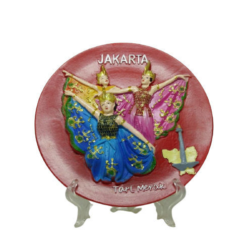 Jual Souvenir Pajangan Jakarta Indonesia Hiasan Rumah Nusantara N1529 ...