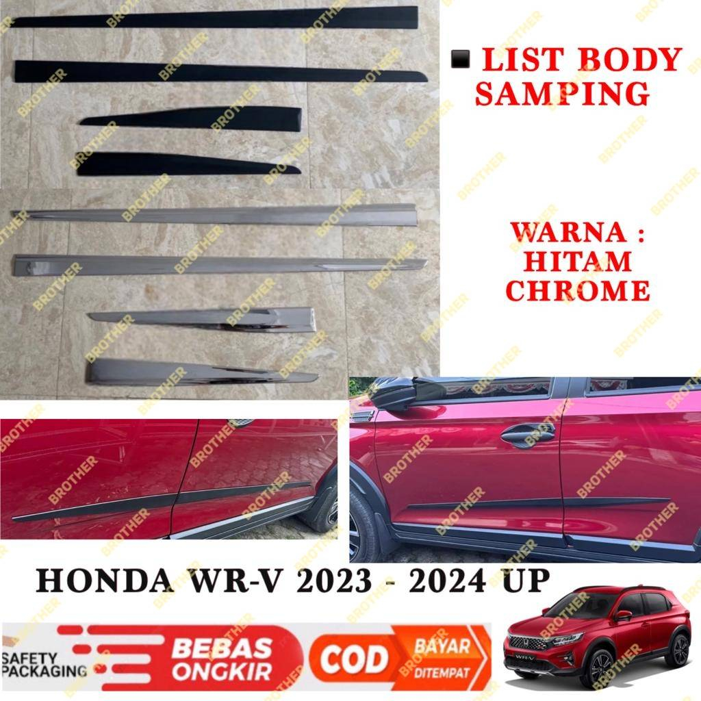 Jual List Body Samping Mobil Honda WRV WR-V 2022 2023 2024 Hitam ...