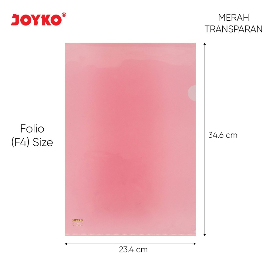Jual Clear Sleeves Map L Bening Transparan Joyko CS-10/A4 / 2335/F4 ...
