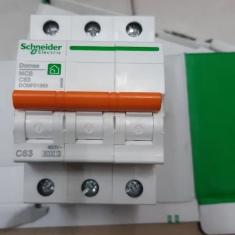 Jual mcb schneider domae 3p 50a 63a 6ka | Shopee Indonesia