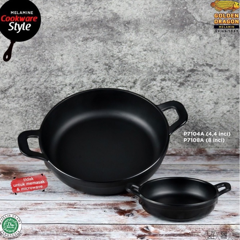 Jual Golden Dragon - Piring Melamine Cookware Style - Piring Unik Lucu ...