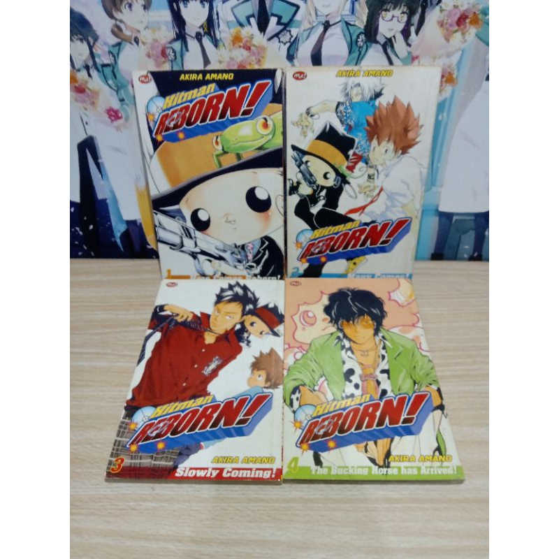 Jual Komik Hitman Reborn! Set 1-4 Second | Shopee Indonesia