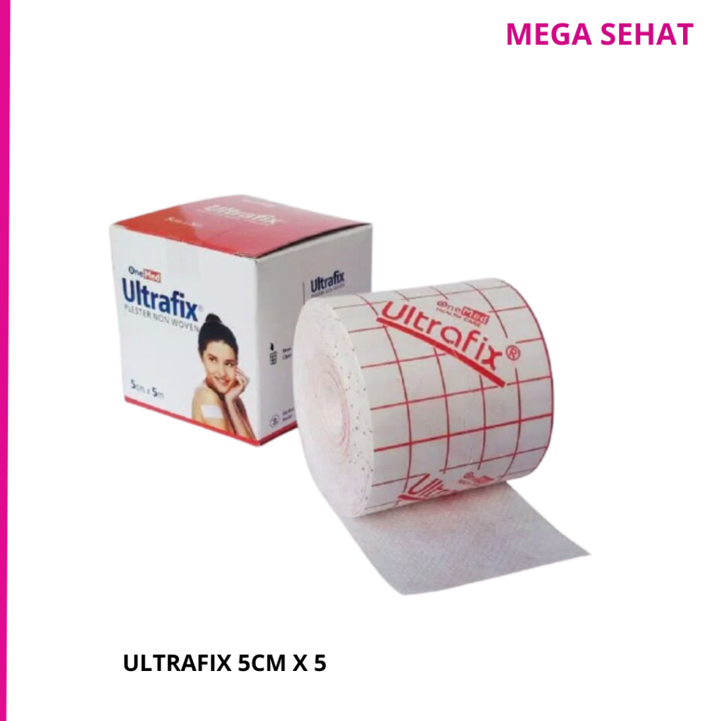Jual Plester Ultrafix 5cm x 5 m Plesteri Luka Operasi Non Woven Onemed ...