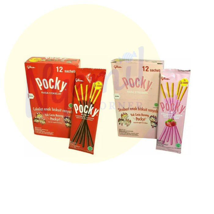 Jual Pocky Stik Biskuit Sachet 11gr x 12pcs | Shopee Indonesia