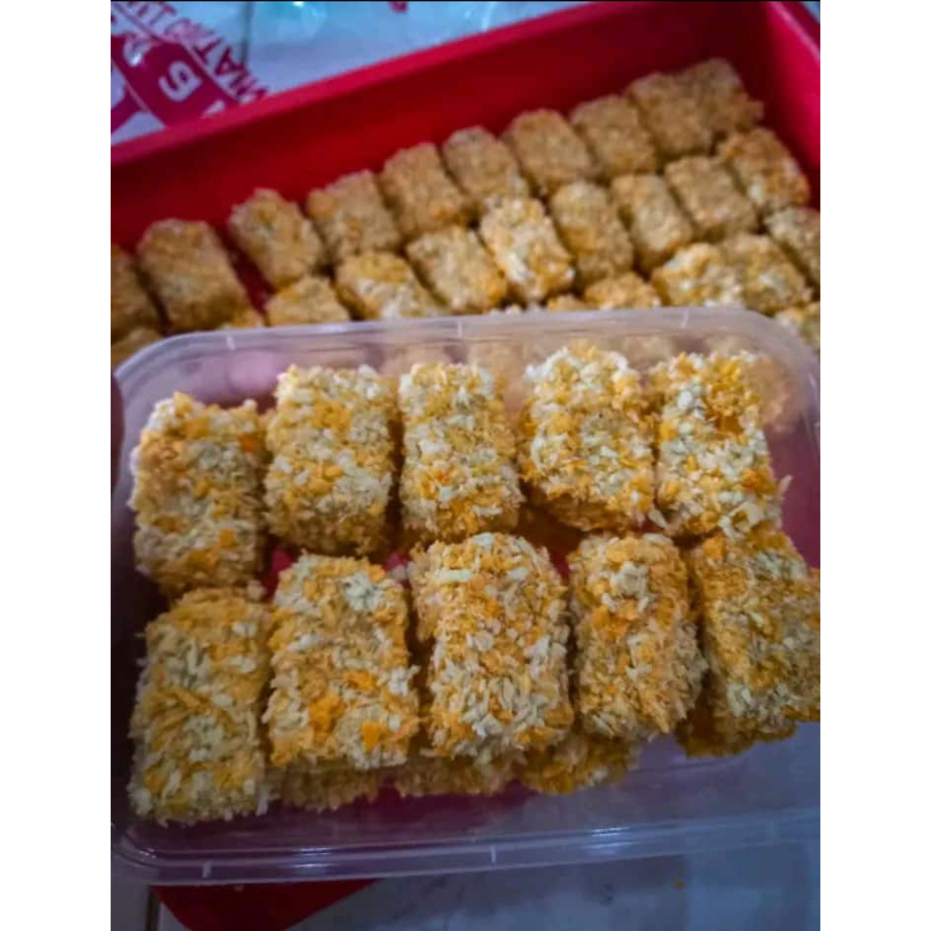 Jual (ISI 20) Nugget Pisang Free Topping Coklat/ Tiramisu bebas pilih ...