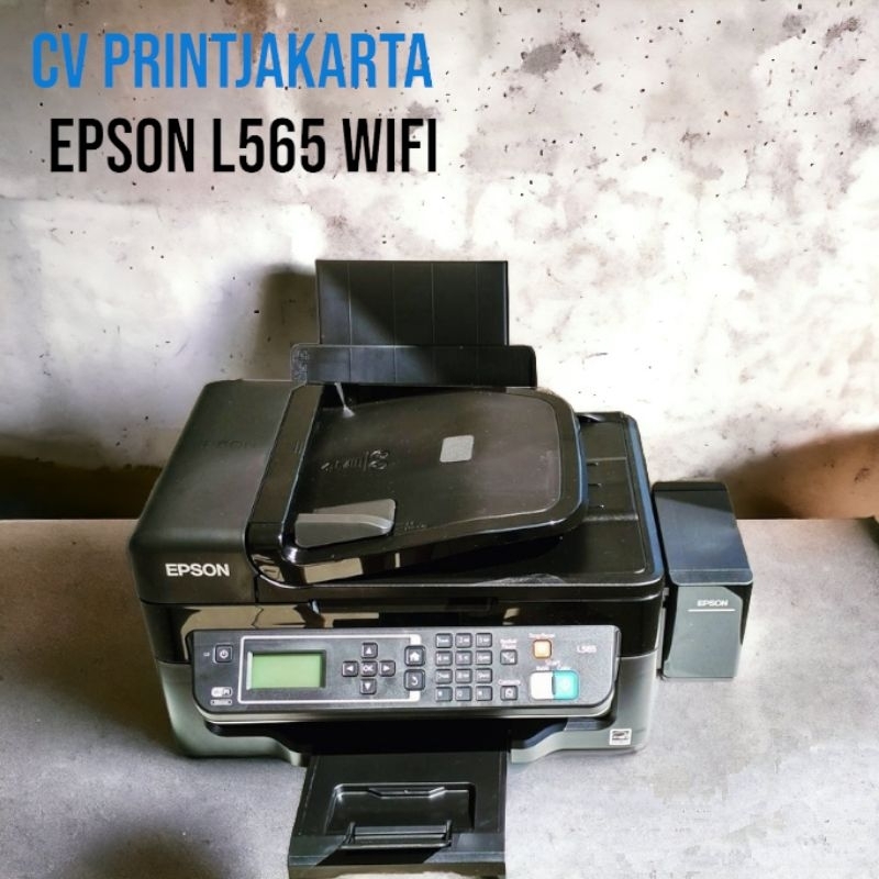 Jual Printer Epson L565 A4 WIFI Print Scan Copy ADF | Shopee Indonesia