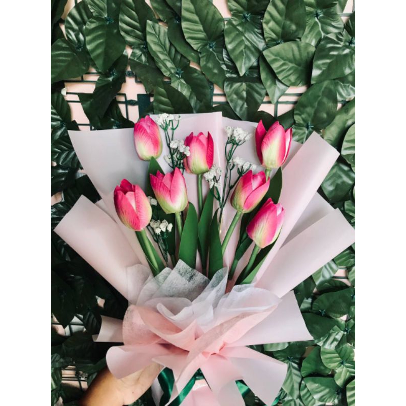 Jual tulip flower Bouquet(buket bunga wisuda ,ultah, anniversary ...