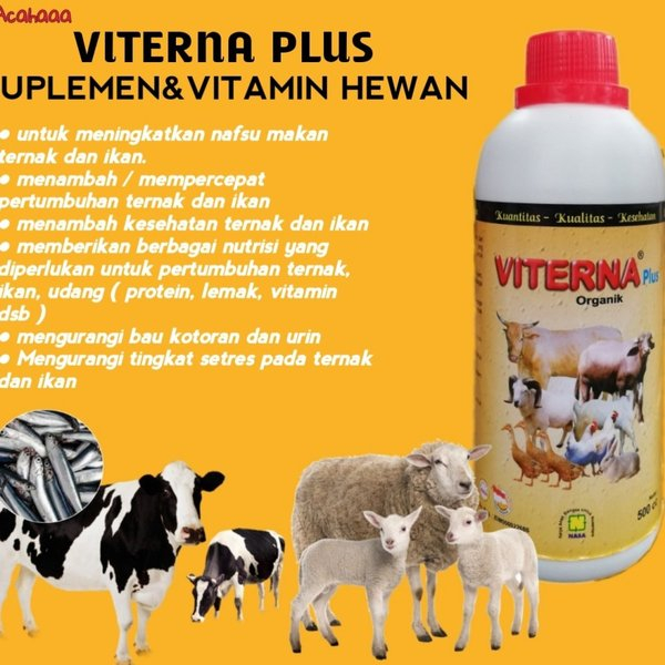 Jual VITERNA NASA 500CC - VITAMIN TERNAK KHUSUS PETANI PETERNAK ...