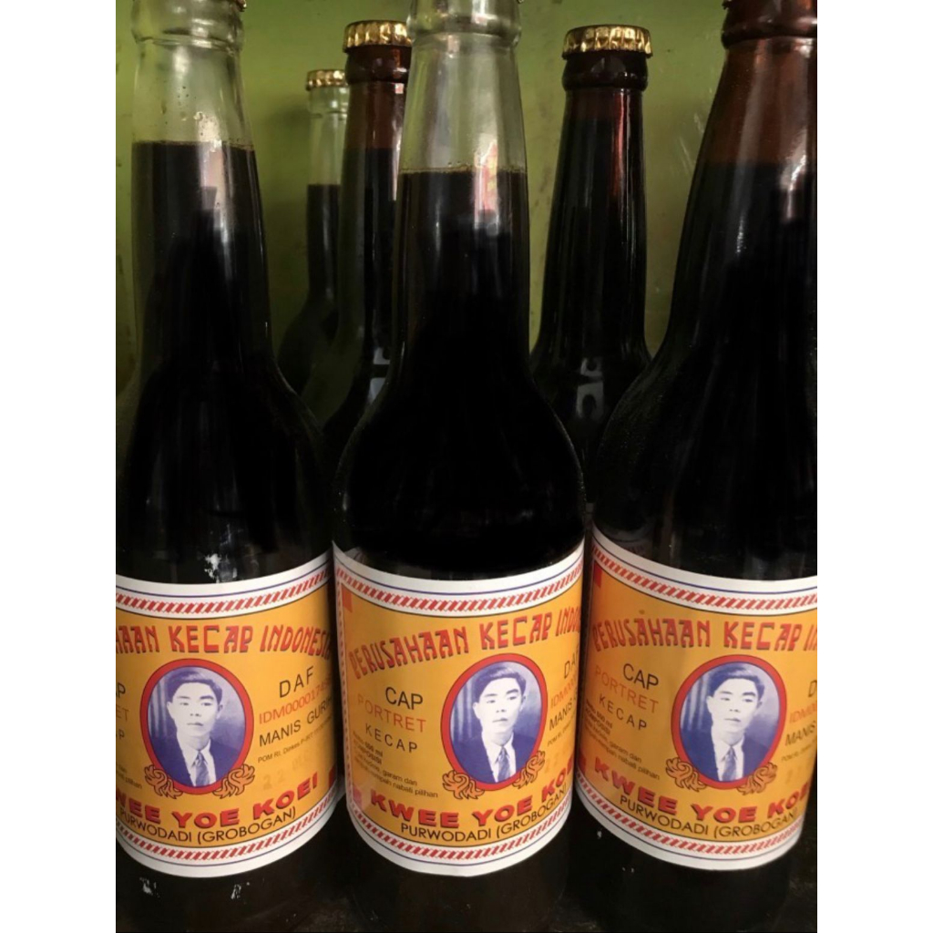 Jual Kecap Manis cap Potret / Kecap Potret Purwodadi Kwee Yoe Koe 600ml ...