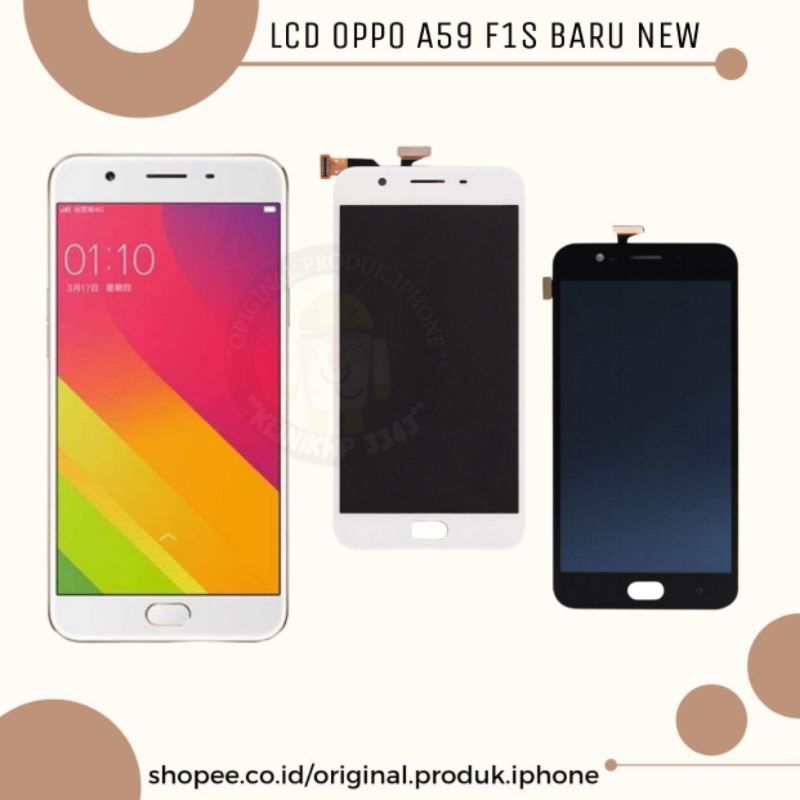 Jual LCD TOUCHSCREEN OPPO A59 / LCD OPPO F1S TS FULLSET | Shopee Indonesia