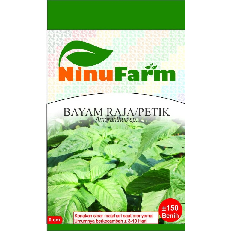 Jual BENIH BAYAM RAJA - BAYAM PETIK - BAYAM KERIPIK - NINUFARM - 150 ...