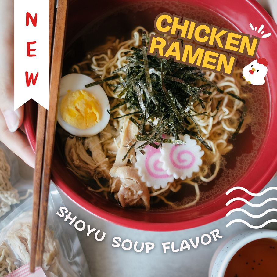 Jual Chicken Ramen Miso/Shoyu Soup Flavor - Humble Mie | Halal No MSG ...