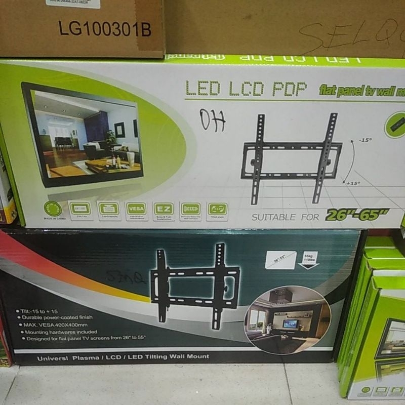 Jual BRACKET TV LED UKURAN 32/65 INCHI PLAT BESI KOKOH | Shopee Indonesia