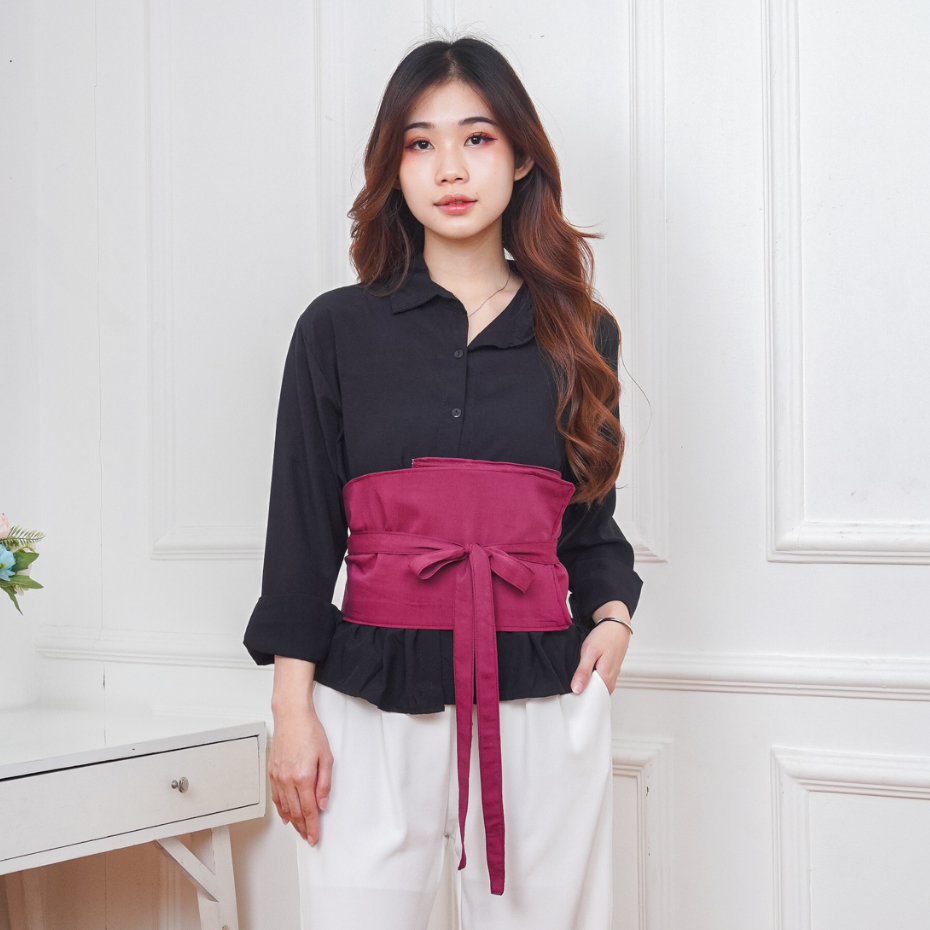 Jual NAJWA - Obi Belt Motif Premium Fashion Wanita / obi fashion wanita ...