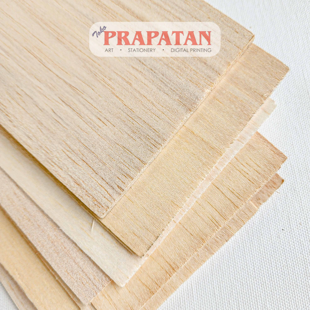 Jual Kayu Balsa Sheet 100mm x 1000mm | Bahan Maket | Shopee Indonesia