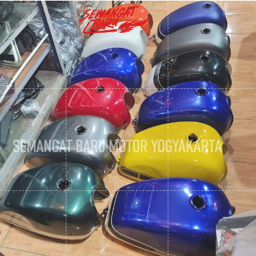 Jual TANGKI CUSTOM JAPSTYLE SCRAMBLER POLOS THE BEST Megapro Primus ...