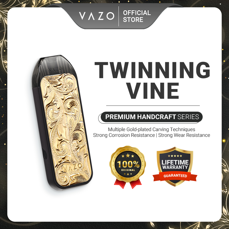 Jual VAZO Zippo Vape Pod Device Kit- Premium Handicraft Series（Twinning Wine） | Shopee Indonesia