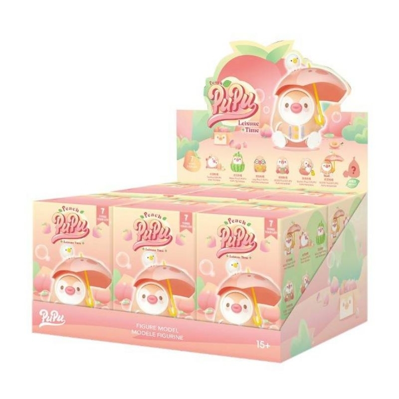 Jual MINISO Blink Box Action Figure - PUPU Peach Series Figure Model ...