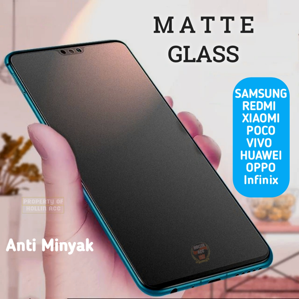 Jual Matte Glass 9H Full Layar Redmi Note 10 4G Note 10 5G Note 10S ...
