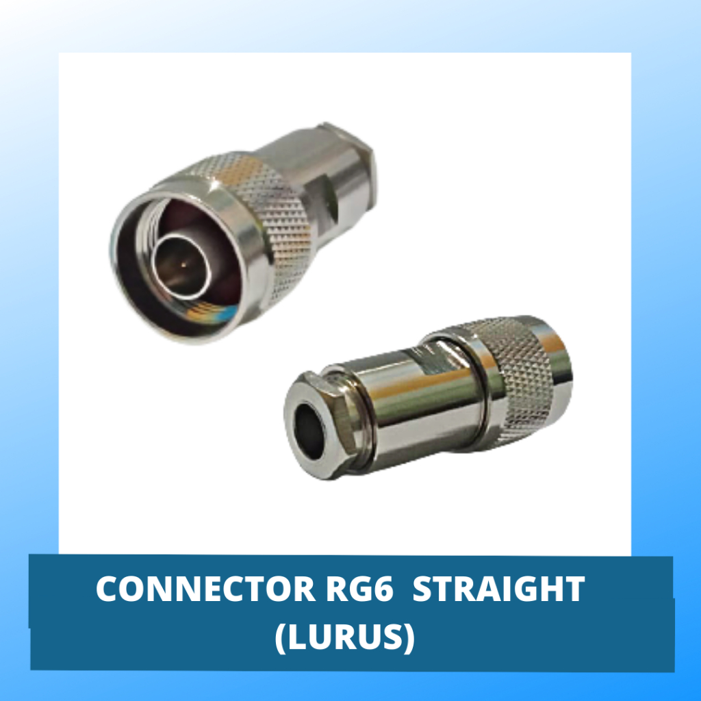 Jual Connector RG6 Straight ( Lurus ) | Shopee Indonesia