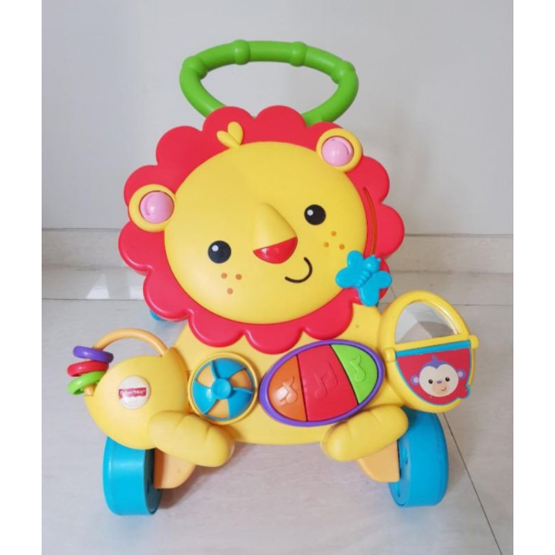 Jual Fisher Price Musical Lion Walker | Shopee Indonesia