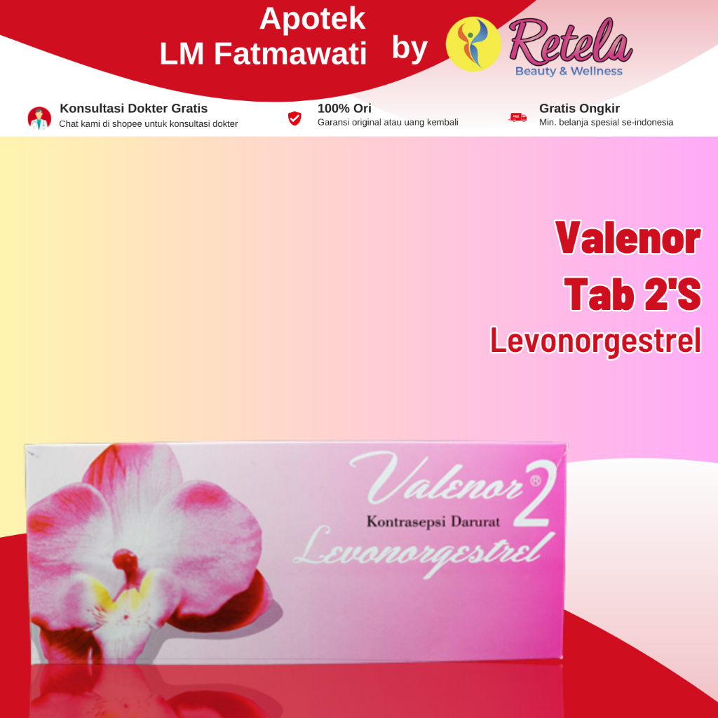 Jual VALENOR 1 STRIP 2 TABLET | Shopee Indonesia