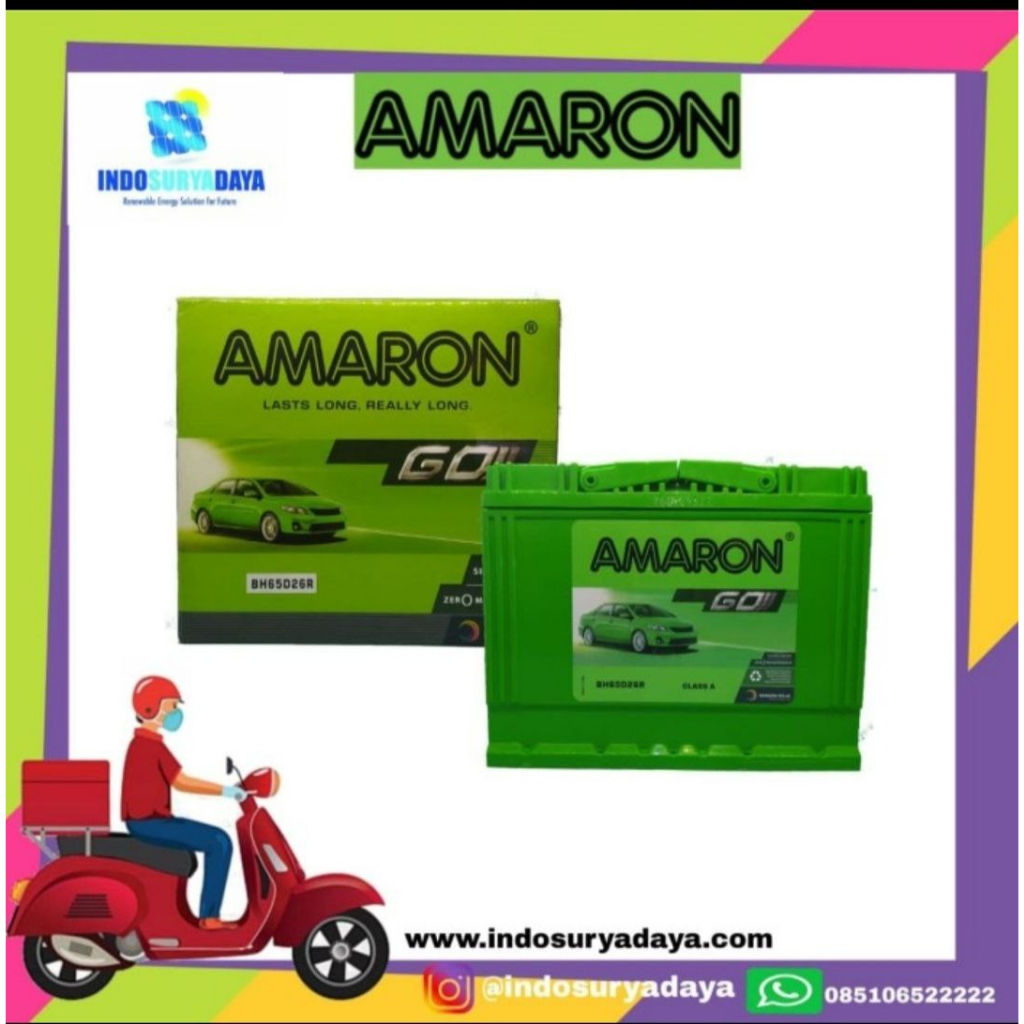 Jual AKI MOBIL HYUNDAI COUPE AMARON GO MF / KERING NS70 12 V/ 65 AH ...