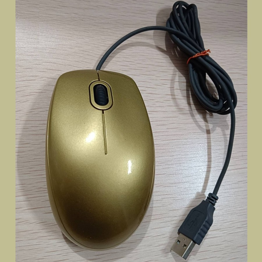 Jual CUSTOM MOUSE Logitech M90 Gold Upgraded 3 Huano Switches | Shopee ...
