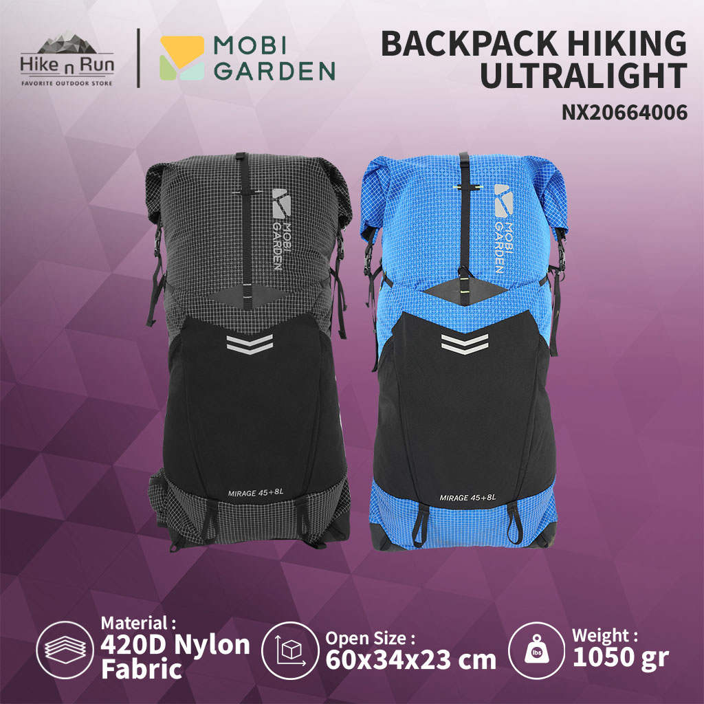 Jual Tas Ransel Mobi Garden NX20664006 45+8L Backpack Carier Hiking ...