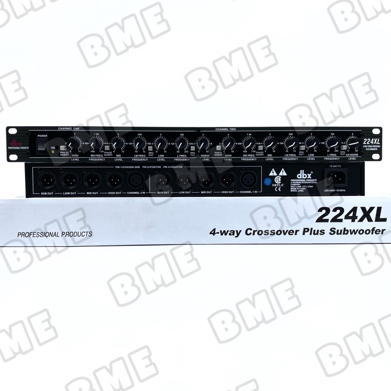 Jual crossover dbx 224xl dbx224xl 224 xl 4way plus subwoofer | Shopee ...