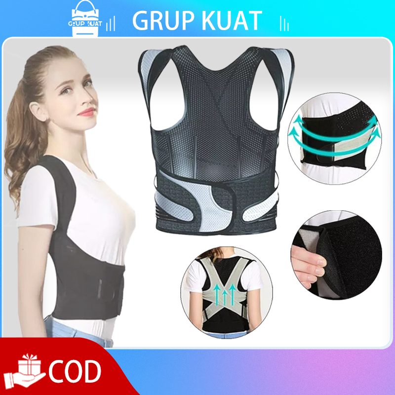 Jual Korset Penyangga Punggung/Back Posture Corrector/Alat Penegak ...