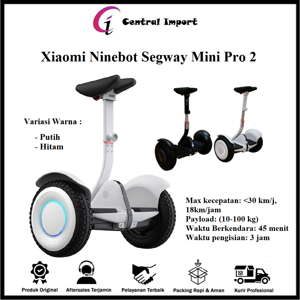 Jual Xiaomi Ninebot Segway Mini Pro Versi 2 - Scooter Ninebot Mini Pro ...