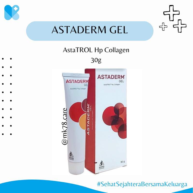 Jual ASTADERM GEL 30g Whitening Moisturizer Pemutih Pencerah Pelembab ...
