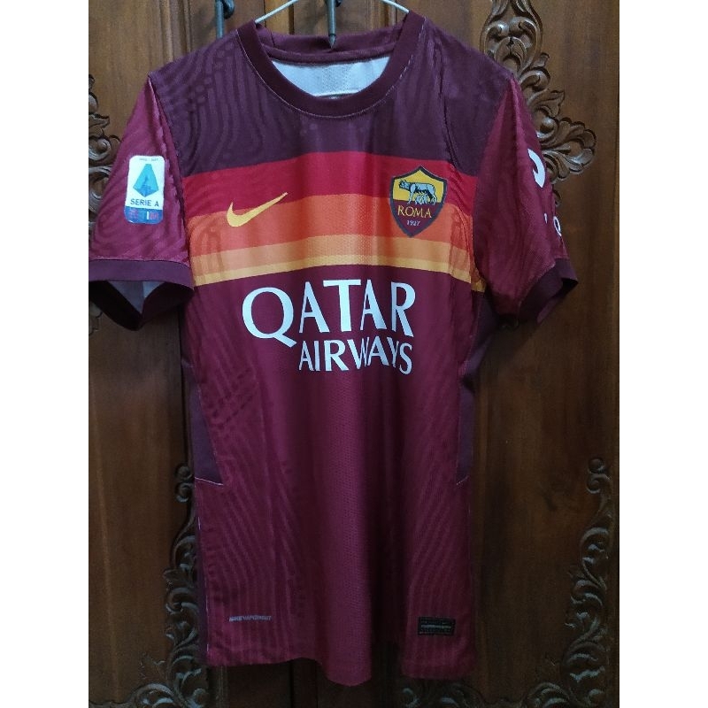 Jual Jersey Bola AS Roma Home 2020/21 Player Issue | Shopee Indonesia