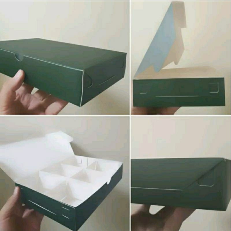 Jual Box Sekat 6 Dus Sekat Eggtart Pie 22x15x4.5cm Packaging | Shopee ...